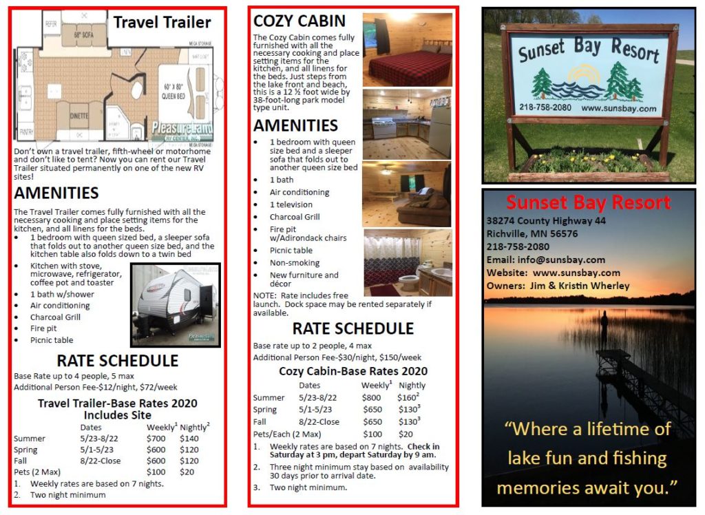 Sunset Bay Resort - Otter Tail Lakes Country Association
